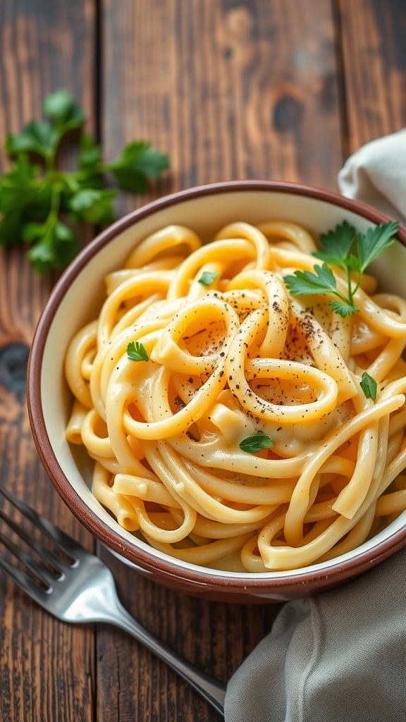 Creamy Four Cheese Pasta Recipe