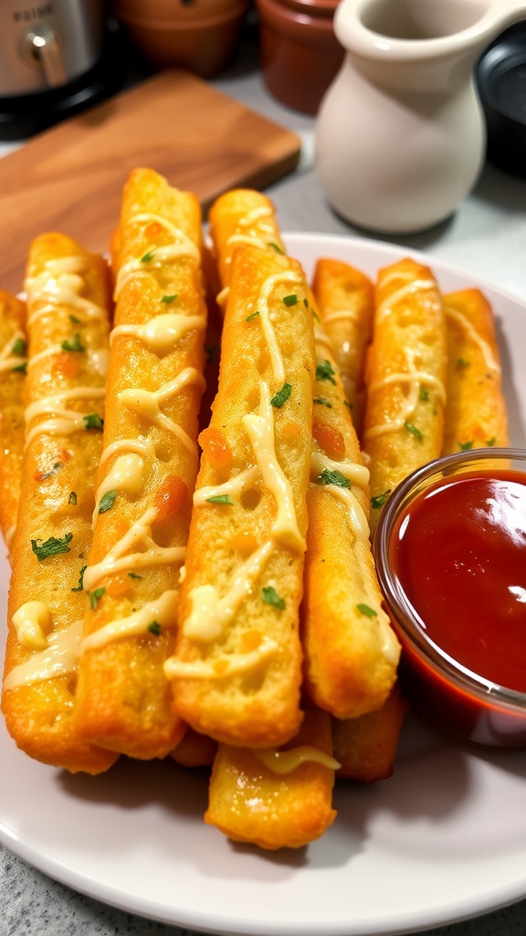 Homemade Pizza Hut Style Breadsticks Recipe