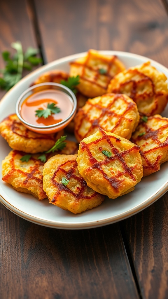 Crispy Potato Fritters Recipe