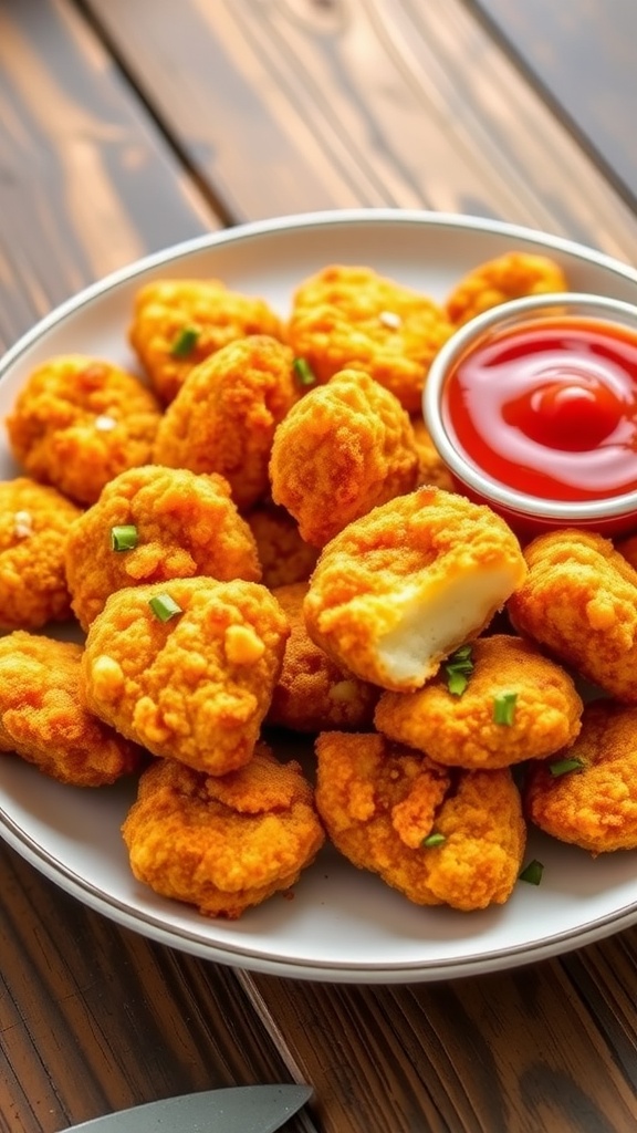 Crispy Cheese Nuggets Recipe