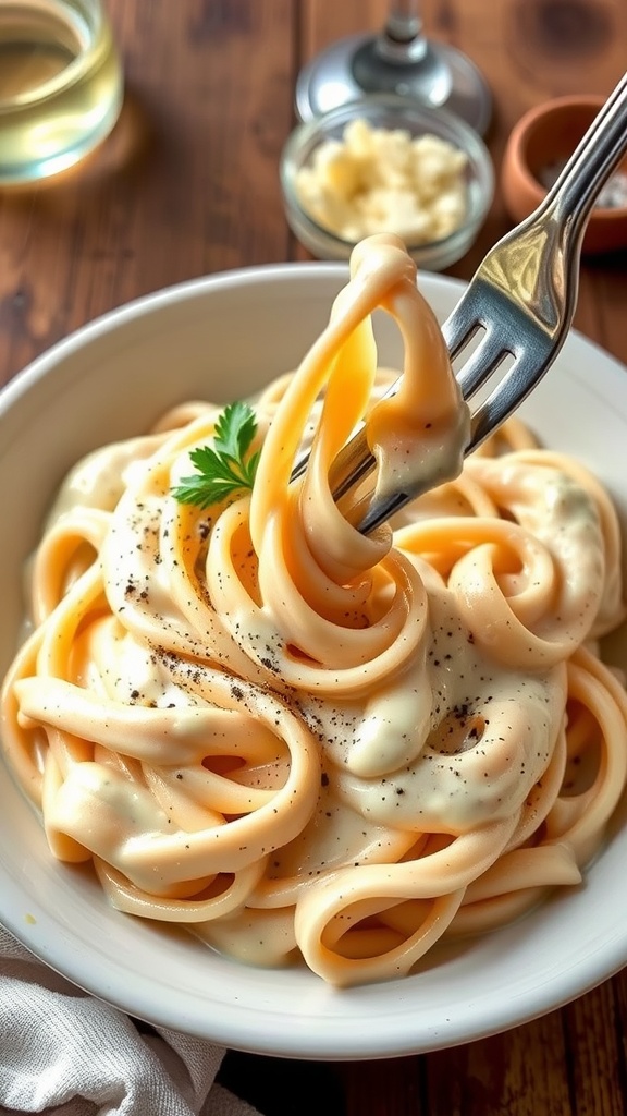 Simple 4-Ingredient Cream Cheese Alfredo Sauce