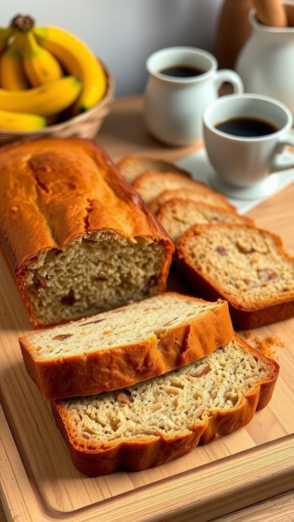 Simple 6-Ingredient Flourless Banana Bread