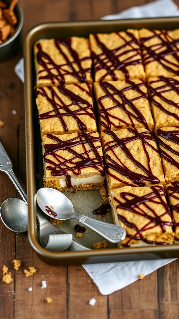 No-Bake Graham Cracker Dessert Bars