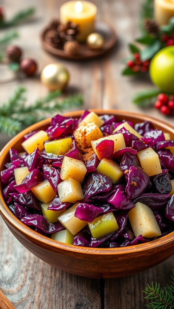 Sweet and Tangy Christmas Red Cabbage Recipe