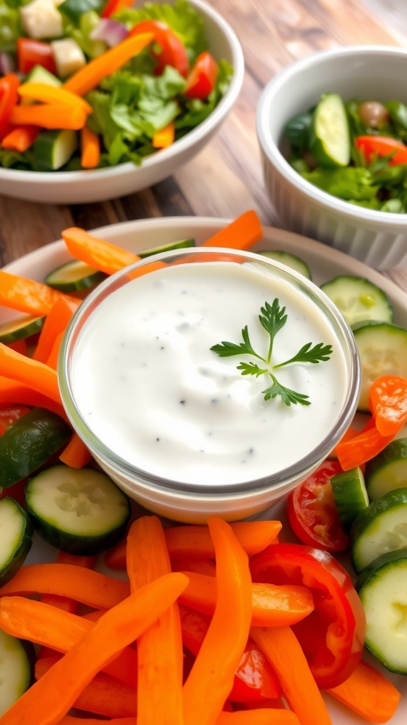 Creamy Yogurt Ranch Dressing Recipe