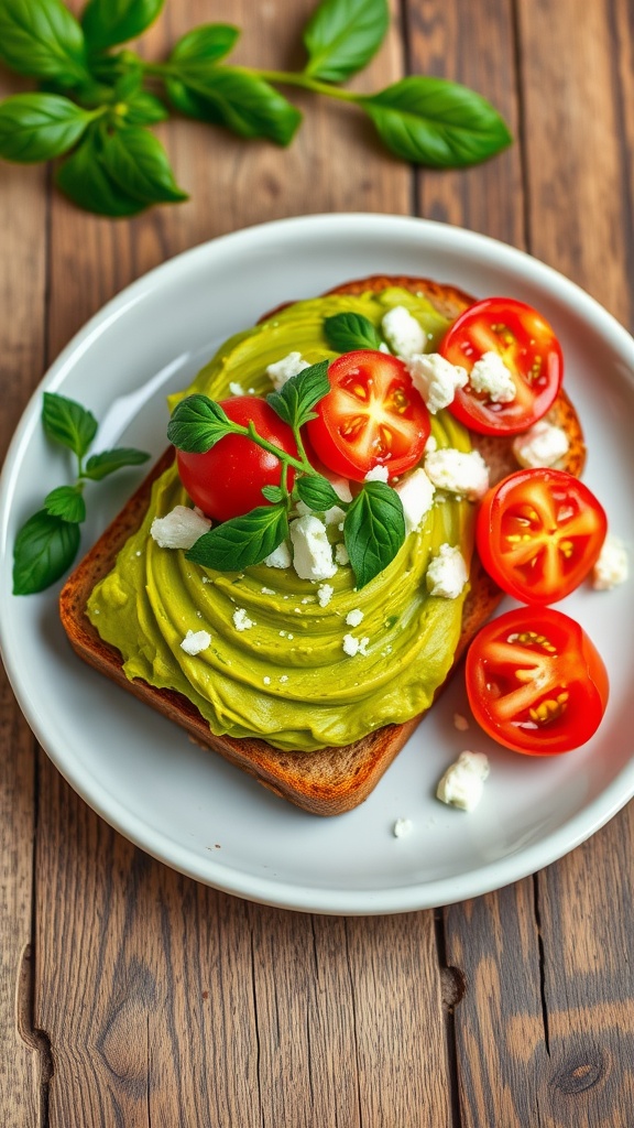 Healthy Avocado Toast with a Twist