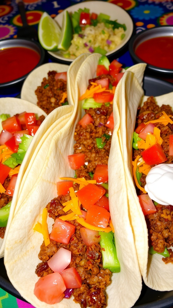 Spicy Beef Tacos Recipe