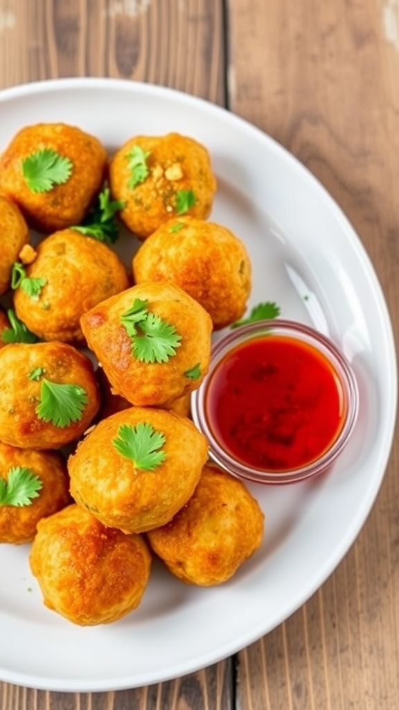 Crispy Cabbage Manchurian Balls Recipe