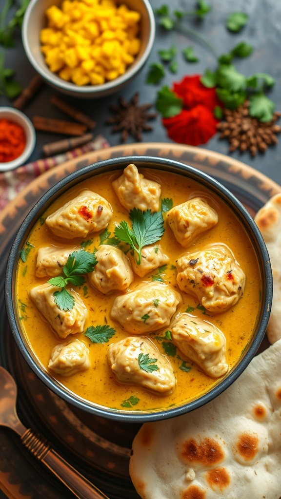 Creamy Chicken Korma Recipe