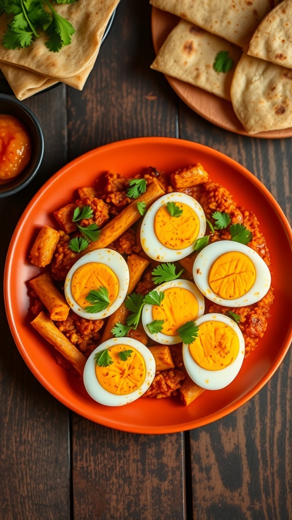 Spicy Indian Style Egg Fry Recipe