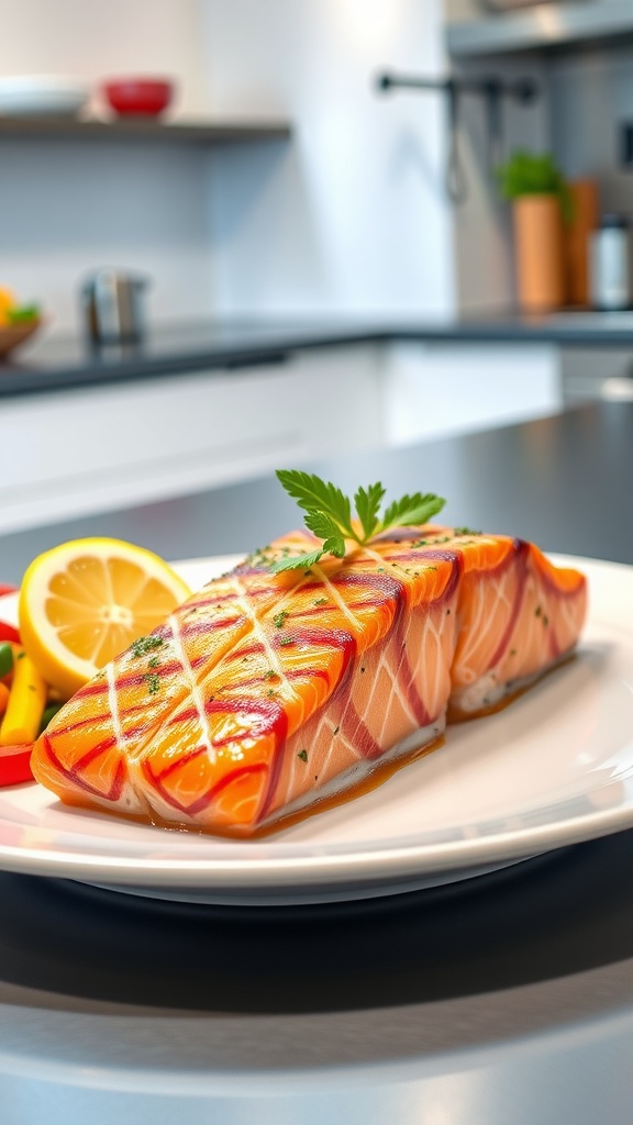 3D Printed Salmon Fillet Recipe