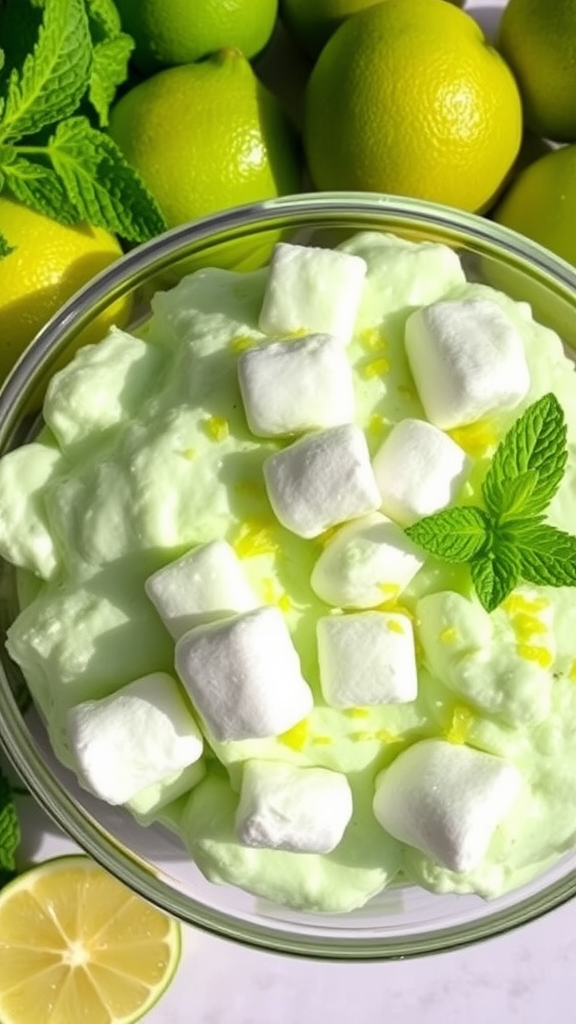 Refreshing Lime Fluff Seafoam Salad Recipe