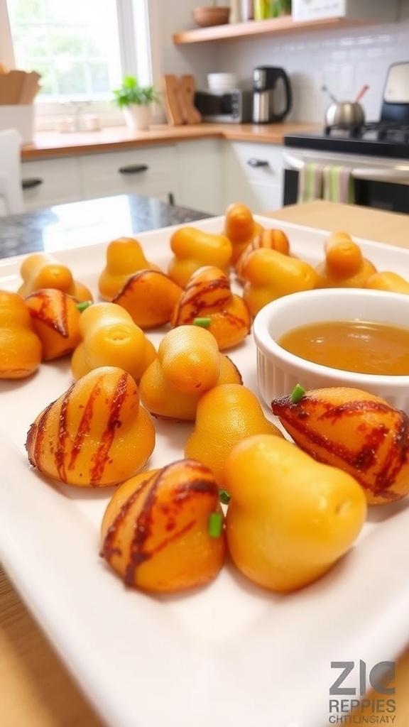 Crispy Potato Nose Snacks