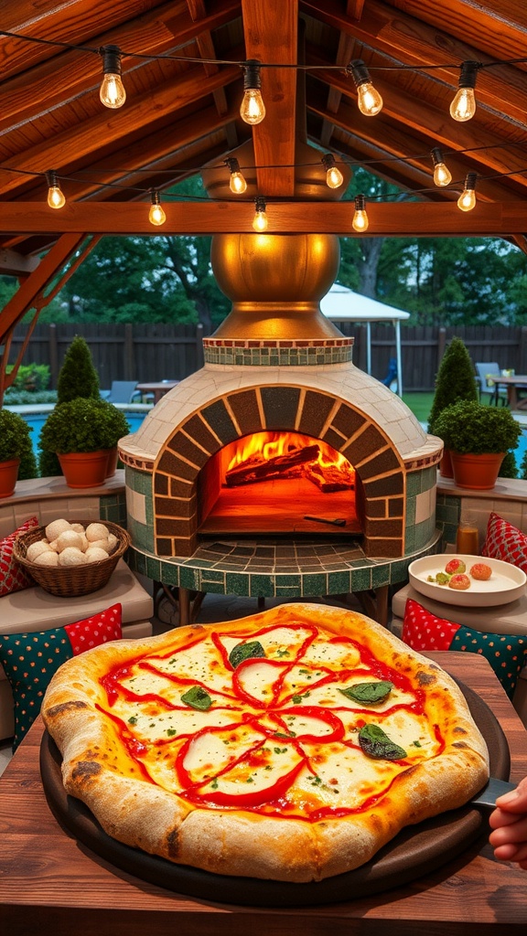 Creating the Perfect Outdoor Pizza Oven Area