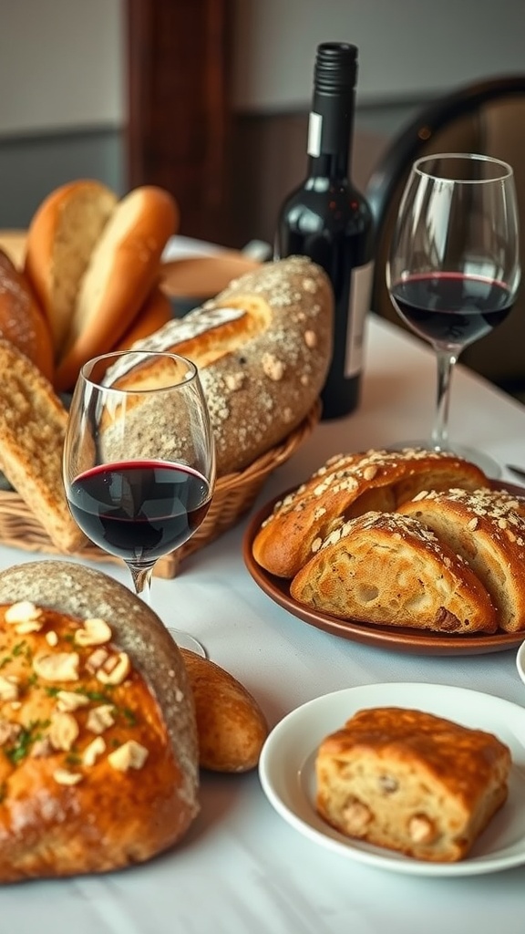 Artisan Bread and Wine Pairing Guide