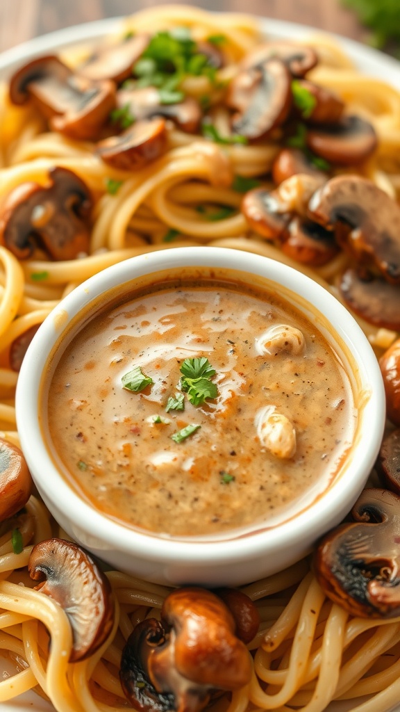 Creamy Mushroom Sauce Using Cream of Mushroom Soup