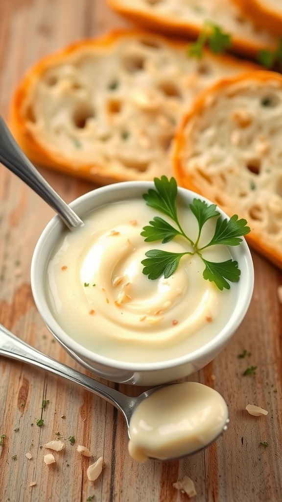 Tangy Garlic Mayonnaise Recipe