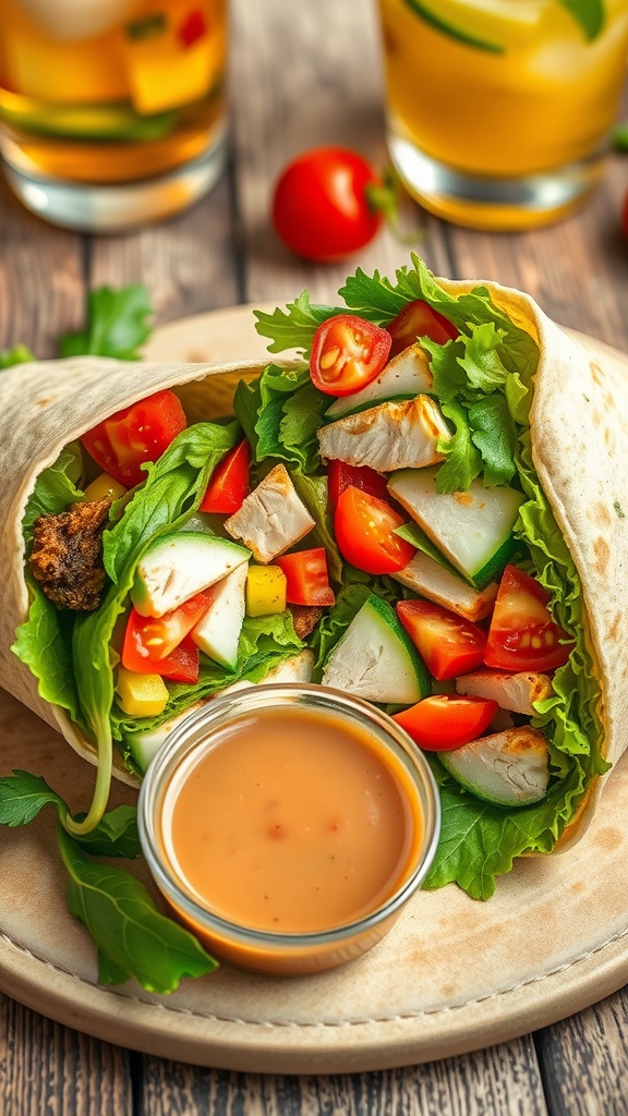 Quick and Delicious Lunch Wrap Recipe