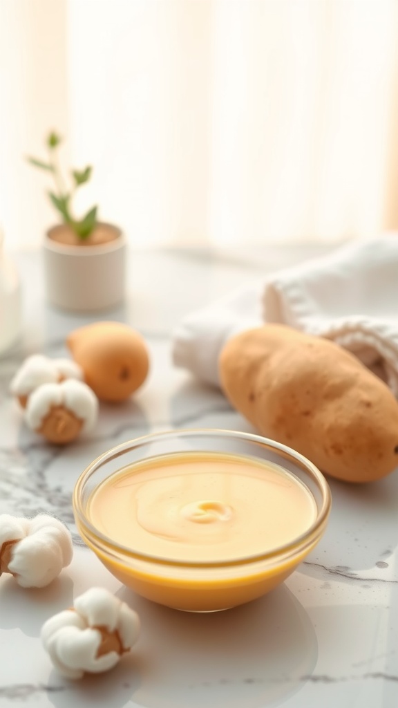 Revitalizing Potato Juice Face Mask Recipe