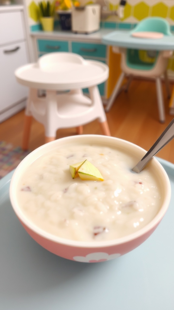 Nutritious Rice Porridge for 8-Month-Old Babies