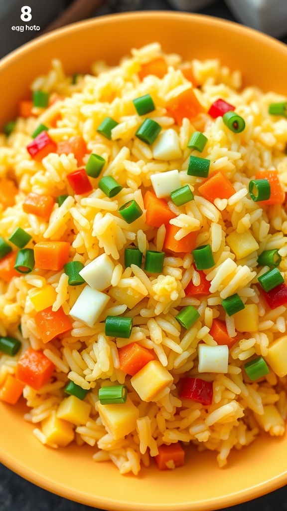 Delicious 8-Bit Egg Fried Rice Recipe