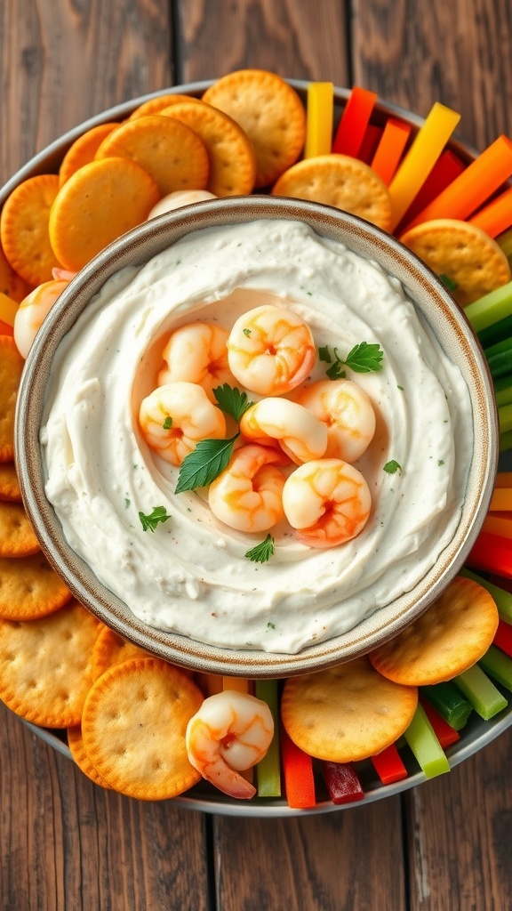 Creamy 3-Ingredient Shrimp Dip Recipe
