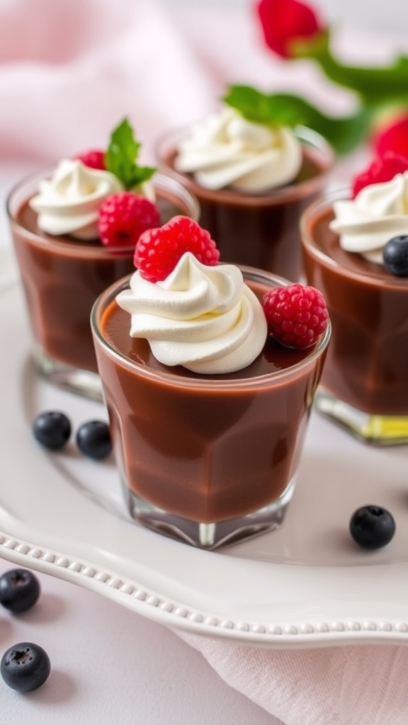 Decadent Chocolate Dessert Cups