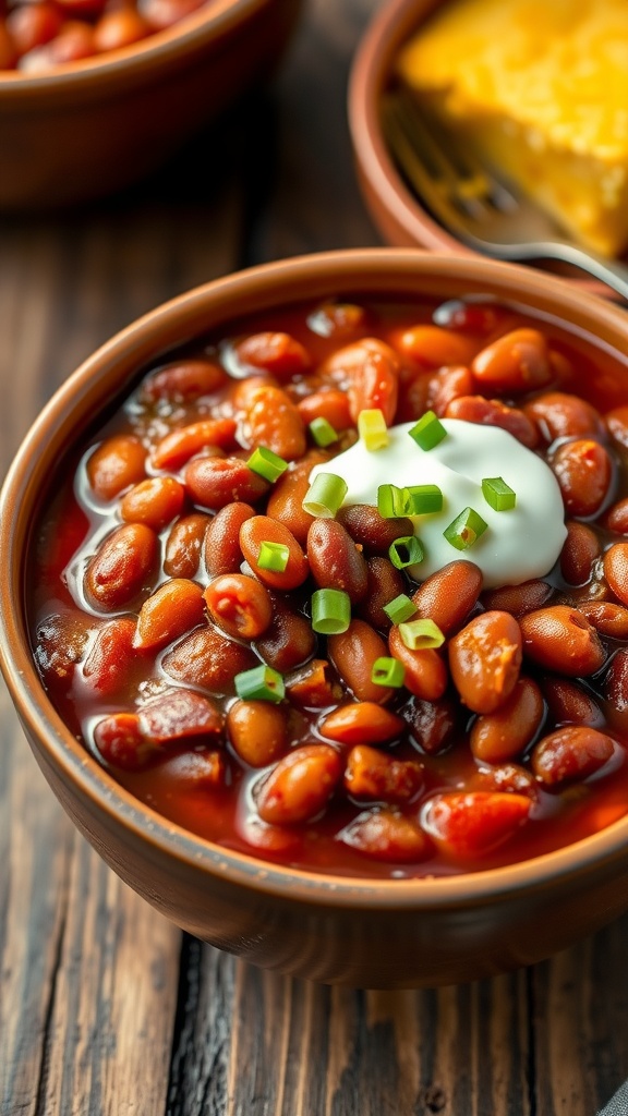 Savory Chili Beans Recipe