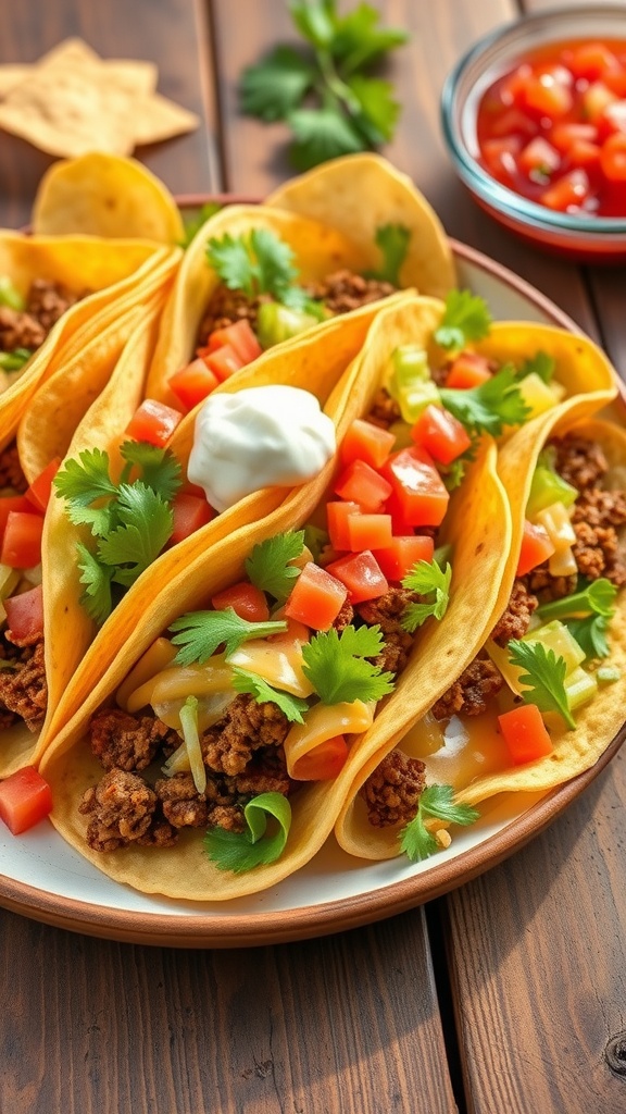 Delicious Copycat Taco Bell Crunchy Tacos Recipe