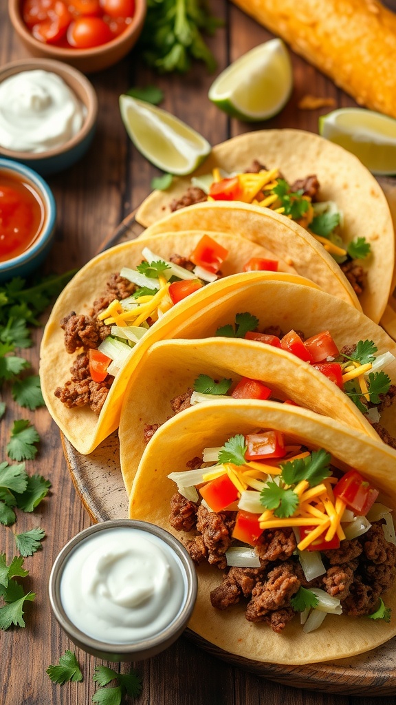 Delicious 85/15 Ground Beef Tacos Recipe