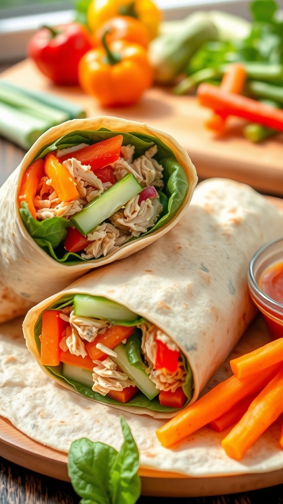 Quick and Delicious Lunch Wrap Recipe