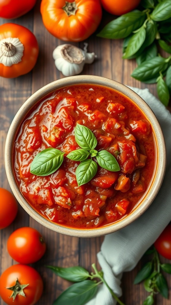 Homemade Classic Tomato Sauce Recipe