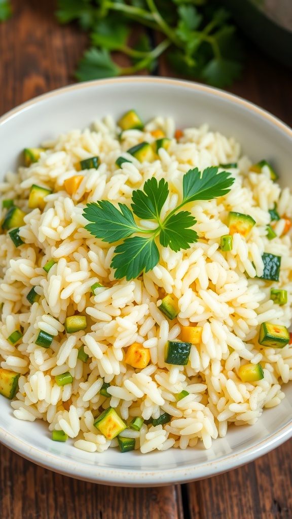 Savory Zucchini Rice Recipe