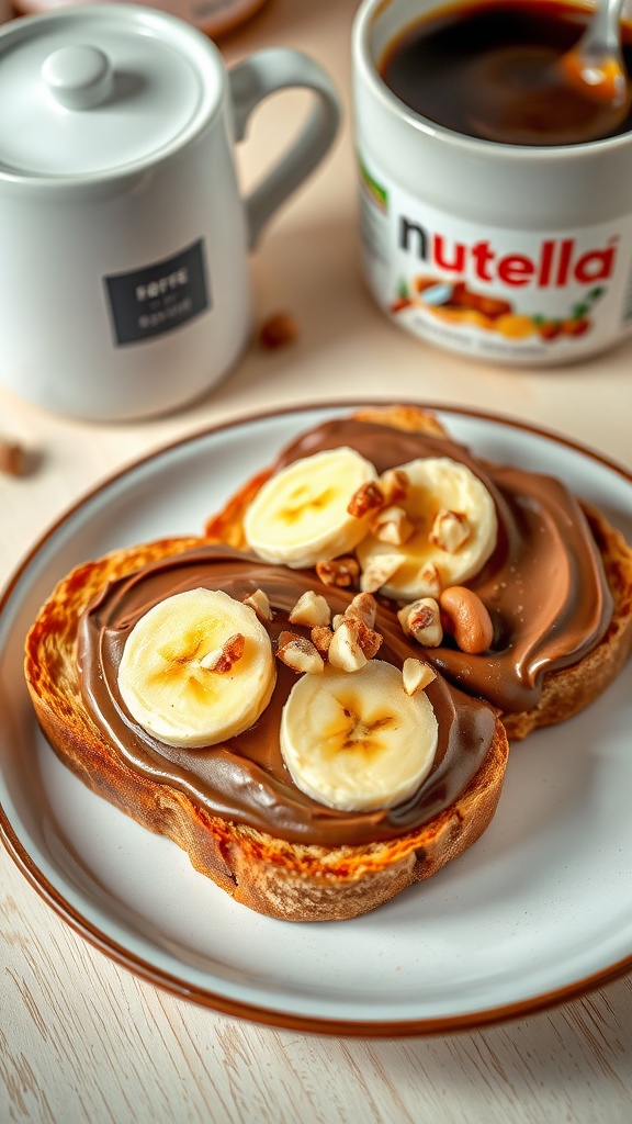 Delicious Nutella Toast Recipe