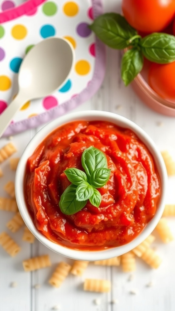 Homemade Pasta Sauce for 8-Month-Olds