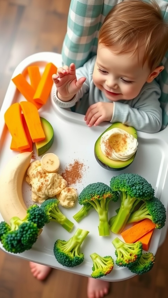 Delicious Baby-Led Weaning Lunch Ideas for 6-Month-Olds
