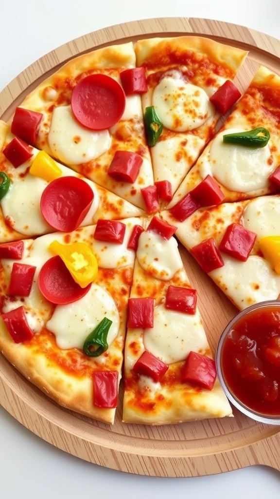 Delicious Homemade Pizza Slices