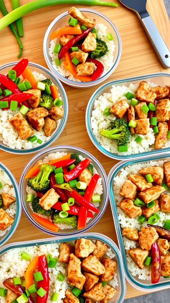 Flavorful Rice Meal Prep Bowls