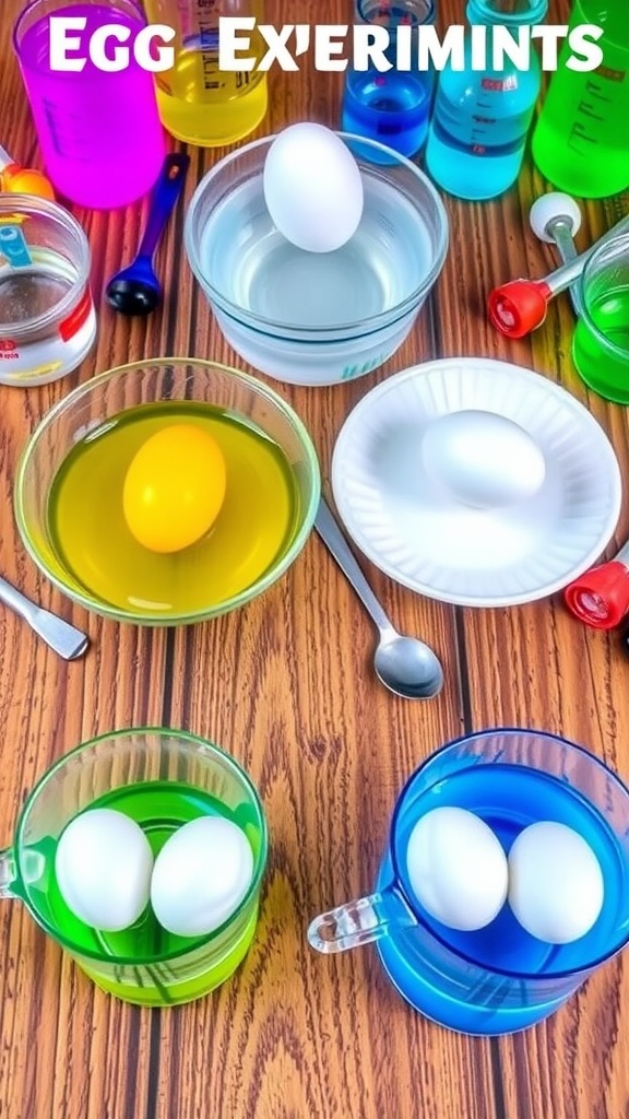 Creative Egg Experiments for Fun and Learning