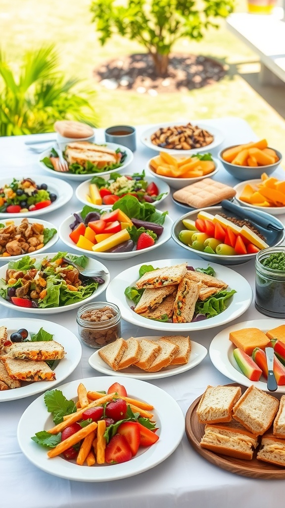 Delicious Lunch Table Ideas