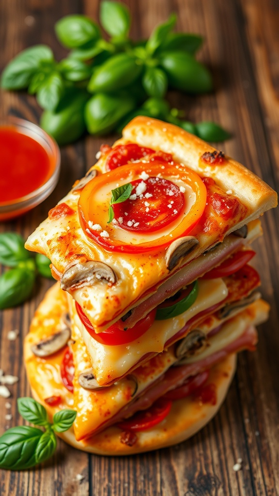Delicious Pizza Tower Minus 8 Recipe
