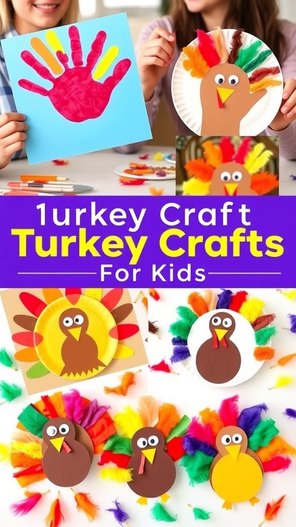 Fun and Creative Turkey Craft Projects for Kids