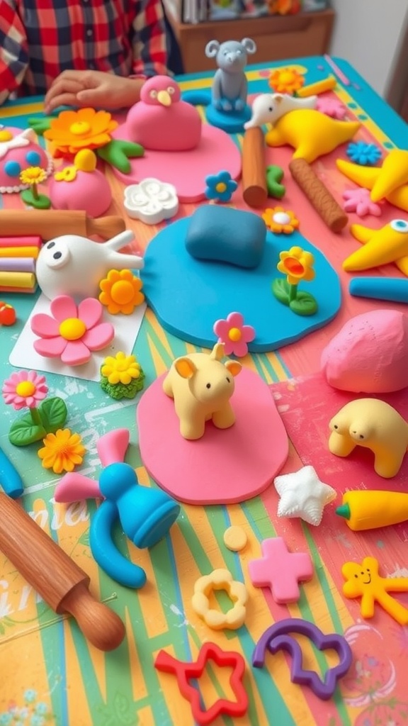 Fun and Creative Dough Modelling for Kids