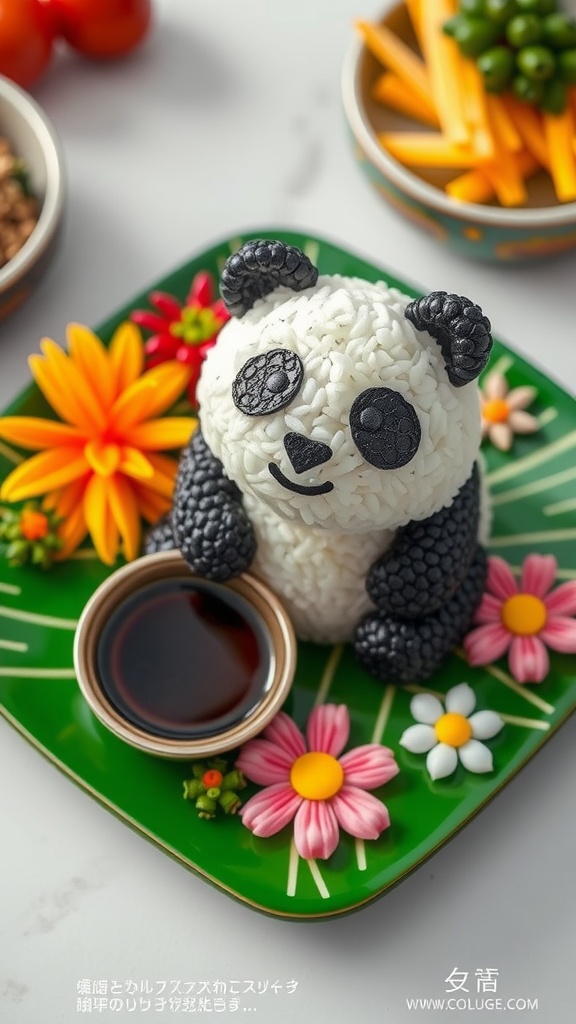 Creative Rice 3D Art: A Playful Culinary Experience