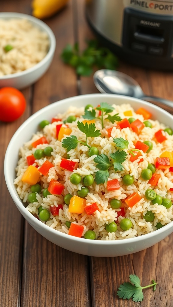 Easy and Delicious Rice Cooker Vegetable Pilaf Recipe
