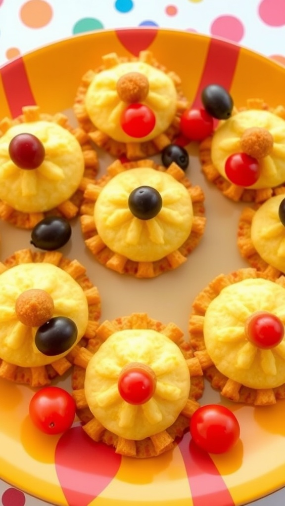Whimsical Potato Nose Snack