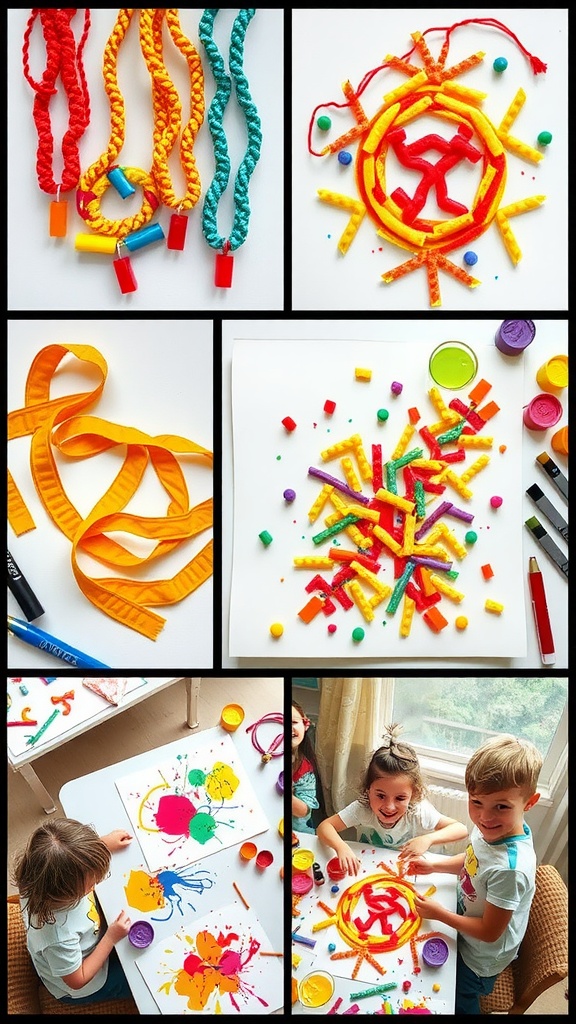 Creative Pasta Crafts for Kids