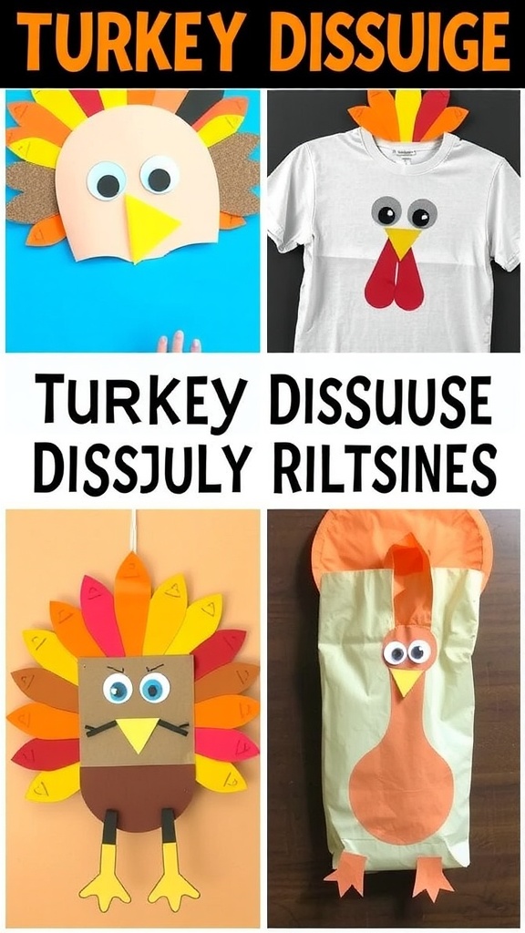 Creative Turkey Disguise Projects for Kids