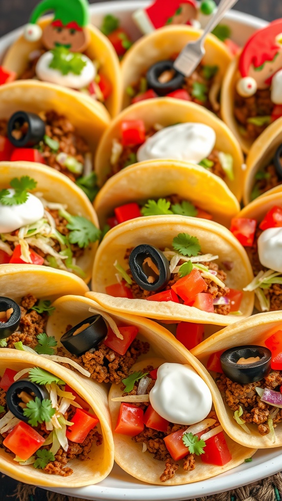 Cheesy Taco Tuesday Elf Tacos Recipe