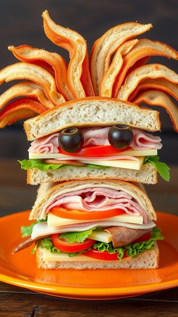 Delicious Four-Bread Sandwich Hair Recipe